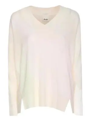 ALLUDE V-Neck Sweater