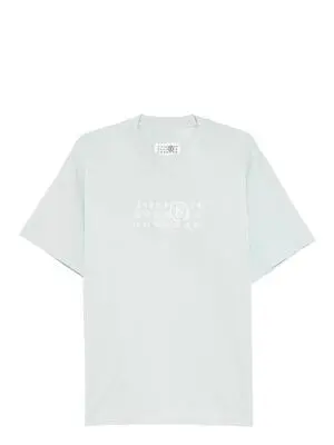 MAISON MARGIELA Numbers-motif T-shirt - Green
