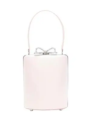 SELF-PORTRAIT Bow-detail Tote - Pink
