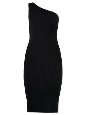 YVES SALOMON Knitted Midi Dress - Black