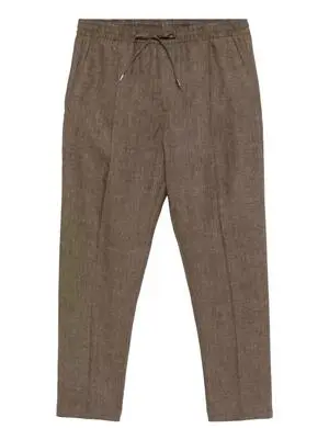 BRIGLIA 1949 Wimbledons Trousers - Brown