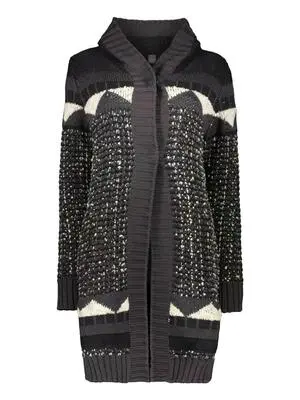 Lorena Antoniazzi Mid-length Cardigan - Black