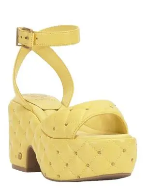 Vince Camuto Vince Camuto Ellah Platform Sandals Lemoncello Ecoshe