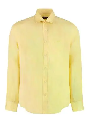 Paul & Shark Linen Shirt - Yellow