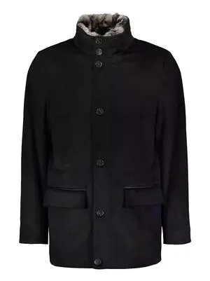 Paul & Shark Single-breasted Coat - Black