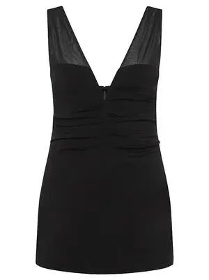 Sir The Label Florent Mini Dress - Black