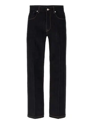 Fendi Selleria Straight Leg Jeans - Blue