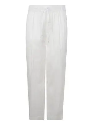 Jacob Cohen Low Fit Carrot Daniel Trousers - White