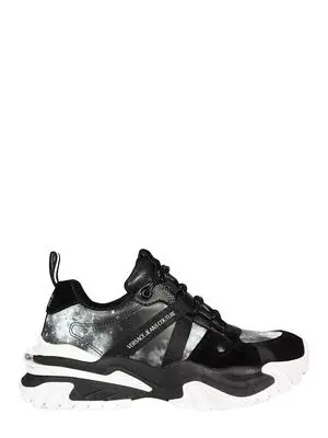 Versace Panelled Sneakers - Black