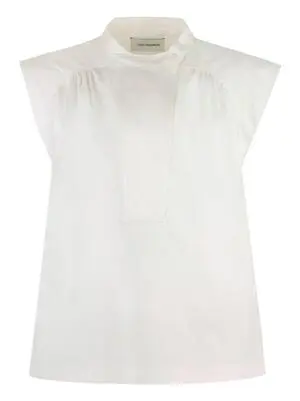 YVES SALOMON Yves Salomon Poplin Top