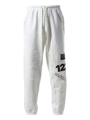 RRR123 Cotton Track Pants - White