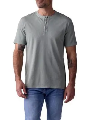 THE NORMAL BRAND Henley T-shirt Juniper
