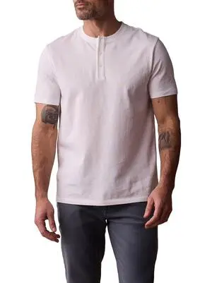 THE NORMAL BRAND Henley T-shirt - White
