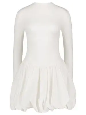 SAEMDI Cloud Mini Dress - Ivory