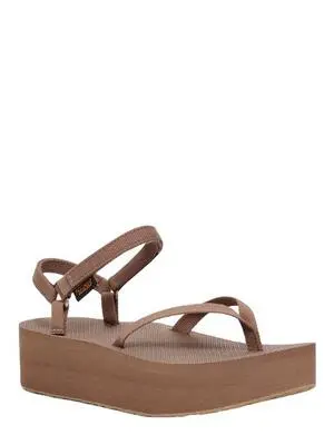 Teva Teva Slim Flatform Sandal Caribou