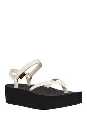 Teva Teva Slim Flatform Sandal Coconut Milk/ Black