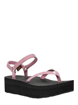 Teva Teva Slim Flatform Sandal Lilas/ Black