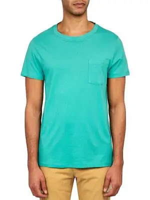 CON.STRUCT Slim Fit Solid Crew T-shirt - Mint Green