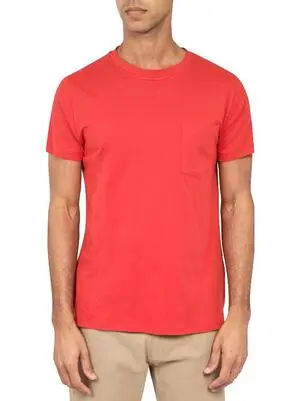 CON.STRUCT Slim Fit Solid Crew T-shirt - Red