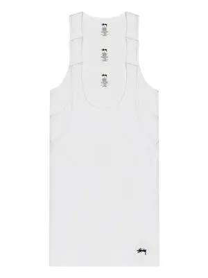 StÜssy Tank Tops - White