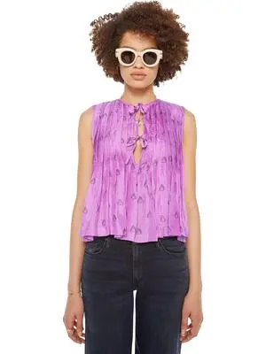 Alix Of Bohemia Rhoe Heart Top - Fuchsia
