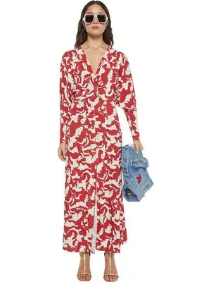 La DoubleJ X Xx Mamma Maxi Dress - Red