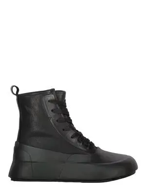 AMBUSH Chunky-sole Lace-up High-top Sneakers - Black
