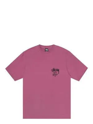 StÜssy Tuff Stuff Tee 'berry - Pink