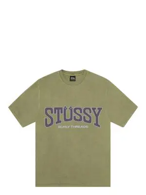 StÜssy Burly Threads Tee 'olive - Green