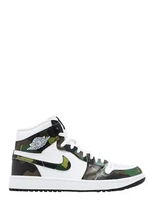 JORDAN Air Jordan 1 High Golf 'Camo' Sneakers Green