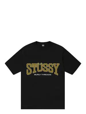 StÜssy Burly Threads Tee - Black