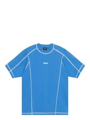 StÜssy Wave Short-sleeve Crew - Blue