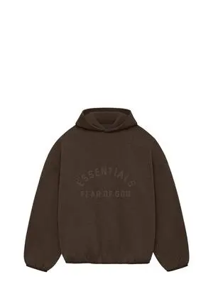 Fear Of God Nylon Fleece Hoodie 'heather Wood/wood - Grey