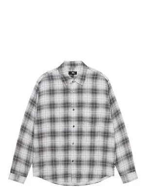 StÜssy Matthew Printed Plaid Shirt - Brown