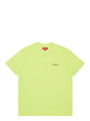 Supreme Washed Script Top - Green