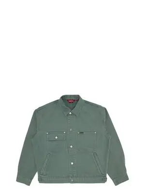 Supreme Denim Chore Trucker Jacket - Green