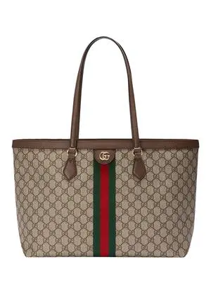 Gucci Ophidia Gg Medium Tote - Tan