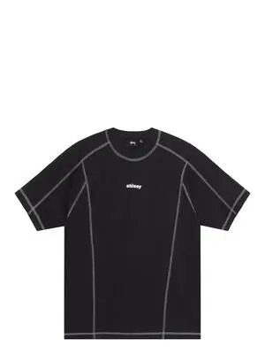 StÜssy Wave Short-sleeve Crew - Black