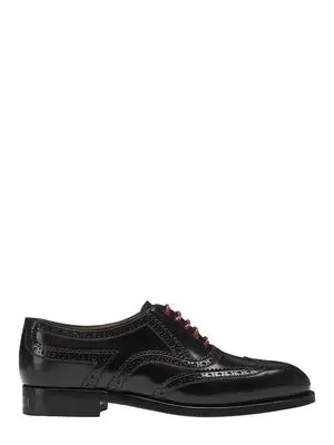 Gucci Cordovan Lux Lace Up - Black