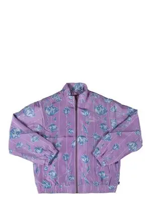Supreme Floral Silk Track Jacket - Purple