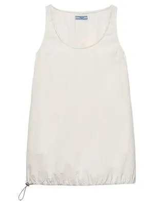 Prada Sleeveless Mini-dress - Ivory