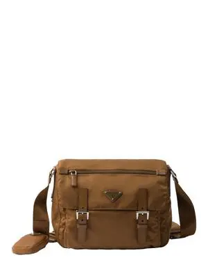 Prada Re-nylon Shoulder Bag - Brown