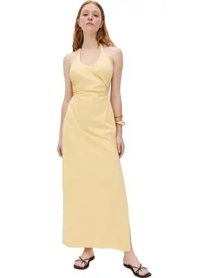 Sir The Label Magnolia Beaded Dress - Sun