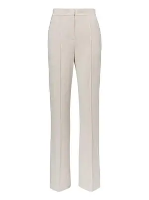 Max Mara Dinda High-rise Straight Pants - Beige
