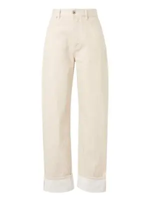 Bottega Veneta Wide-leg Jeans - White