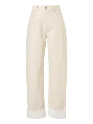 Bottega Veneta Wide-leg Jeans - White