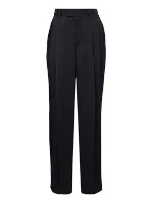 Bottega Veneta High-rise Tapered Pants - Black