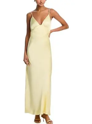 Bardot Capri Slip Dress - Canary Yellow