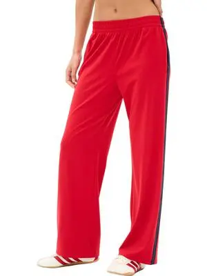 Splits59 Maxie Rigor Track Pants - Pirate Red/indigo