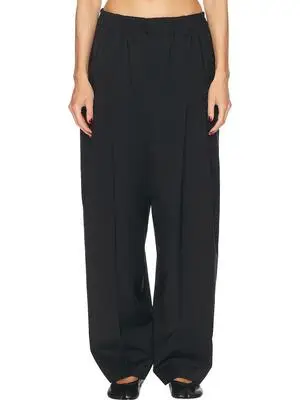 Alexander Wang Elasticated Sartorial Pant - Black